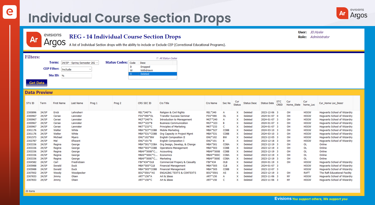 Making Reporting from Colleague Easier - Evisions